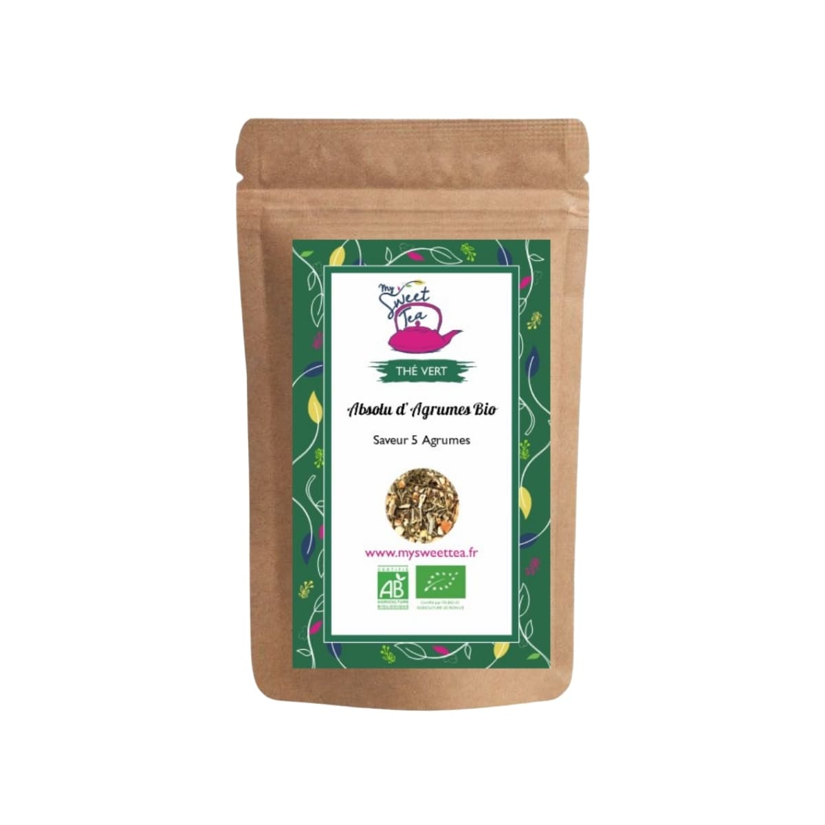 Absolu d'agrumes Bio de My Sweet Tea – La Thé Box